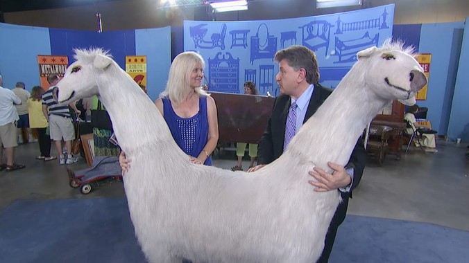 Steiff "Pushmi-Pullyu" Llama, ca. 1967 | Antiques Roadshow | PBS