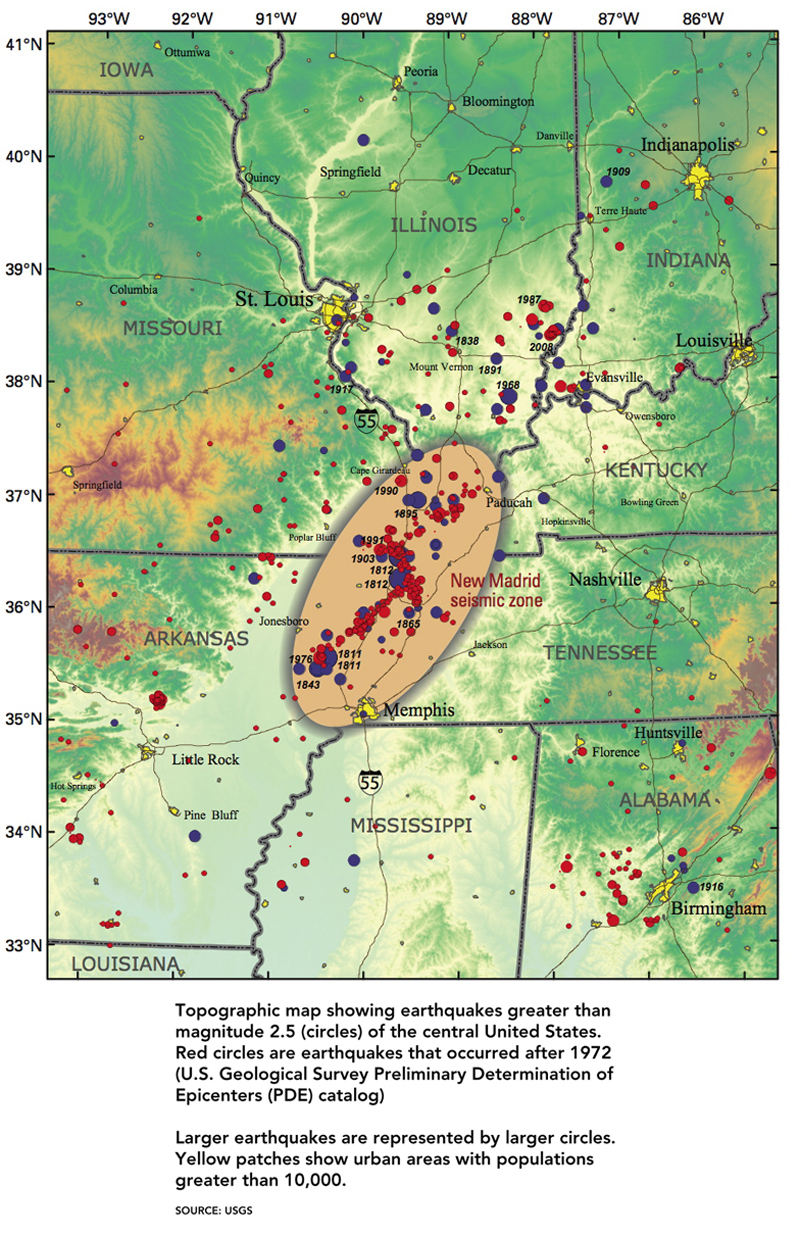 New Madrid Fault Line 2011